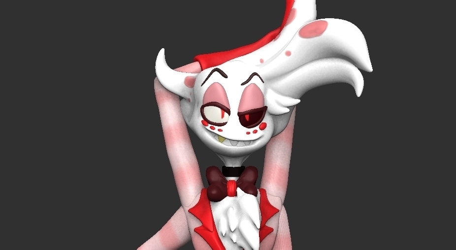 Archivo STL Angel Dust, Hazbin Hotel 👼・Diseño de impresión en 3D para ...