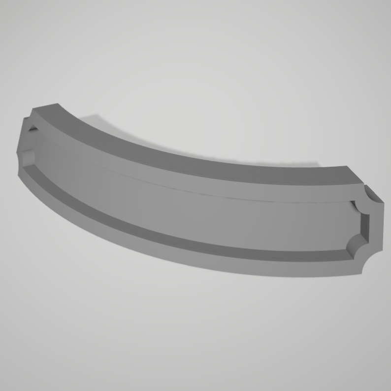 STL file Customizable nameplate for miniatures + Blood bowl regular ...