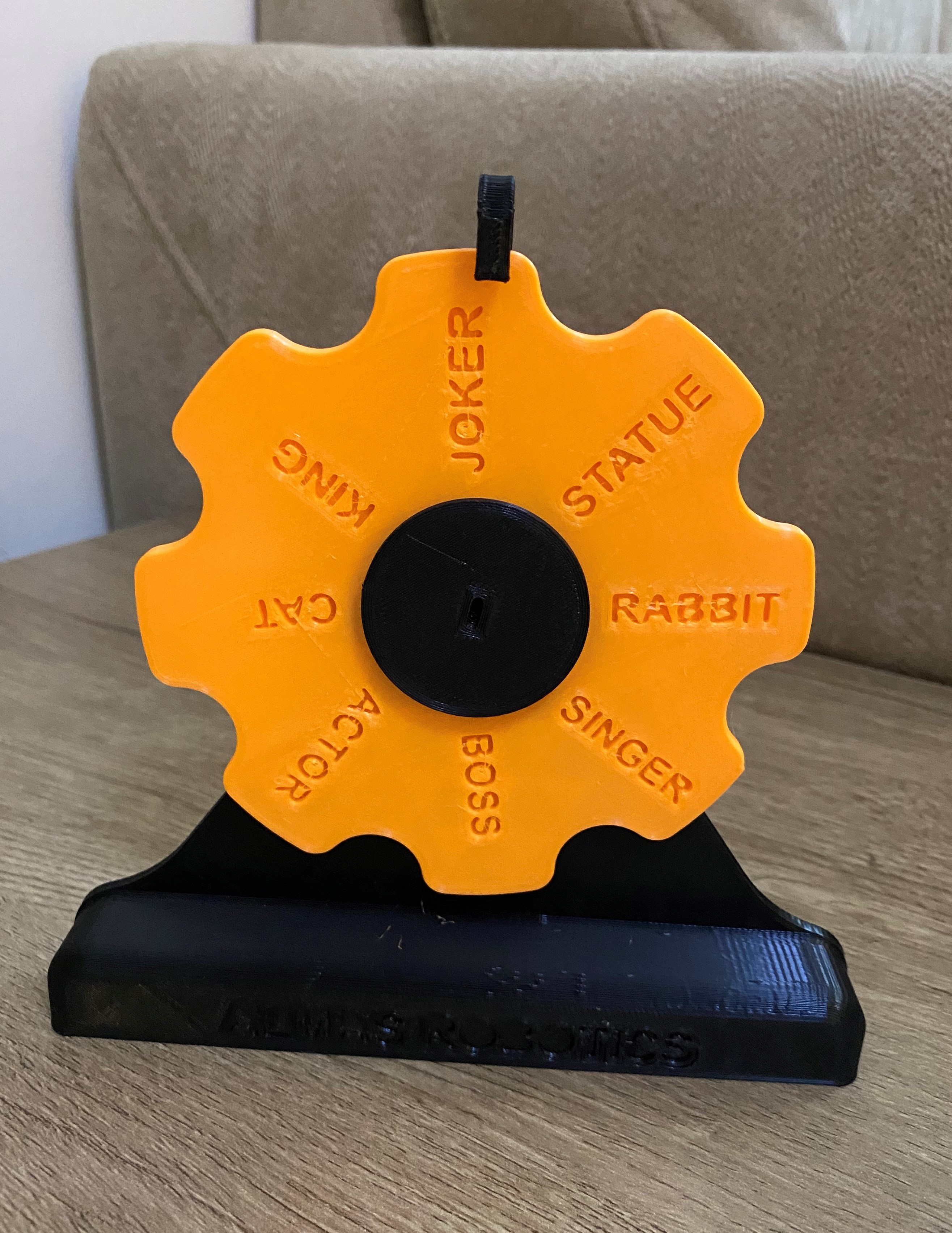 STL file Crazy Wheel - spinning wheel game 🛞・3D print model to download ...