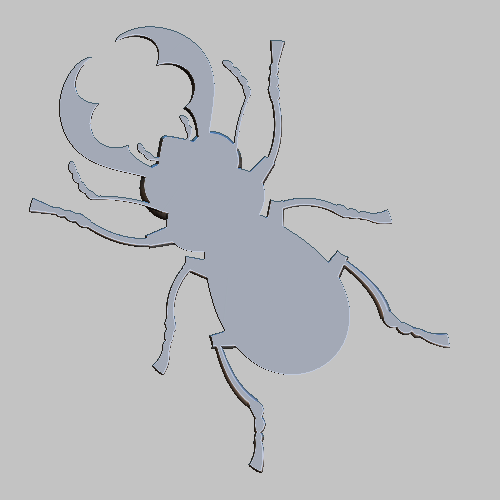 STL file insect・Template to download and 3D print・Cults