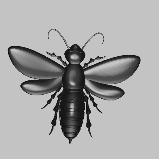 Download 3D printer designs abeille,bee stl file ・ Cults