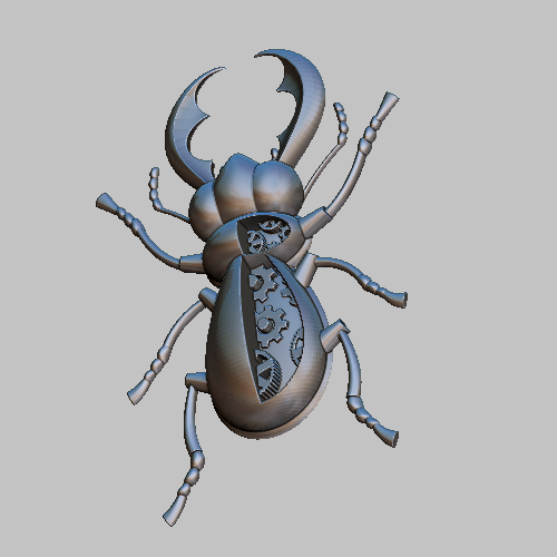 STL file insect・Template to download and 3D print・Cults