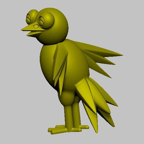 STL file Bird・3D printable model to download・Cults