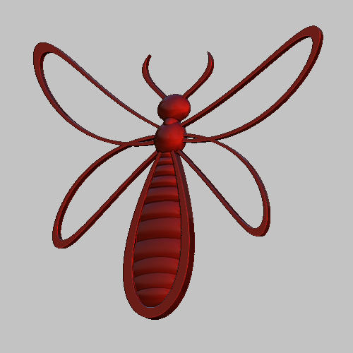 STL file bee, insect STL, obj・3D printer design to download・Cults