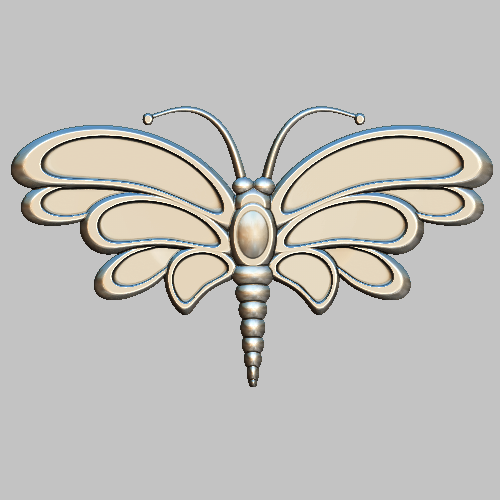 STL file Butterfly, Butterfly 3D STL file.・3D printing design to ...