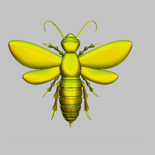 Download 3D printer designs abeille,bee stl file ・ Cults