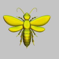 Fichiers STL pour imprimante 3D Abeille ・ Cults