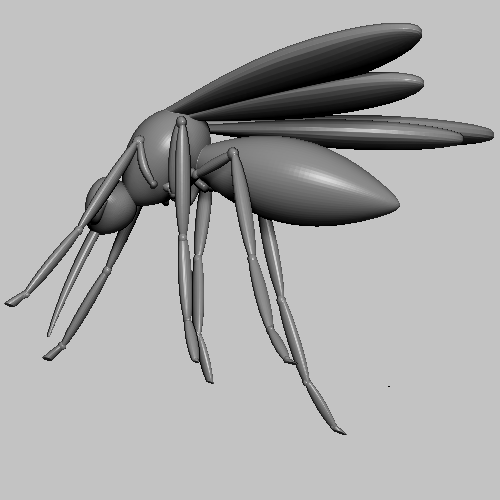 STL file MOSQUITO,MOSQUITO STL FILE・Design to download and 3D print・Cults