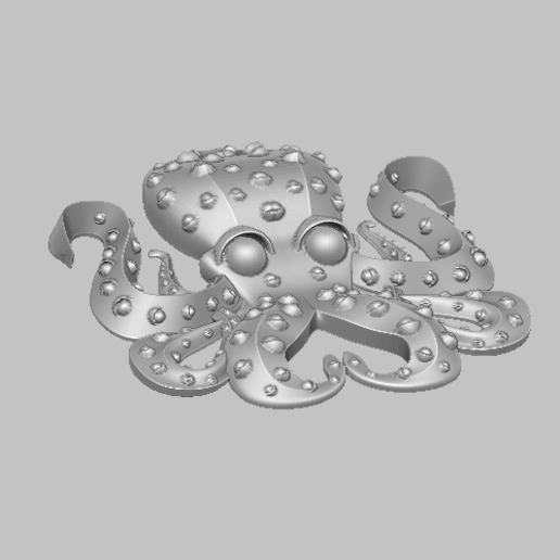 Download STL file octopus octopus 3D • 3D print design ・ Cults