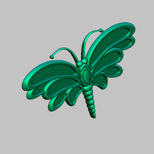 STL file Butterfly, Butterfly 3D STL file.・3D printing design to ...