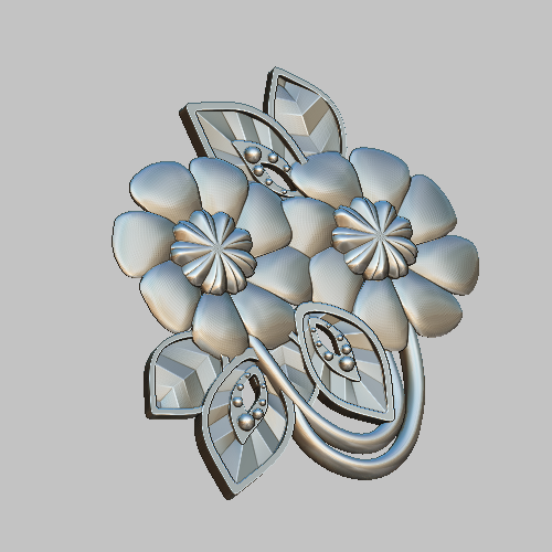 Download STL file flower, pink STL file • 3D printable design ・ Cults