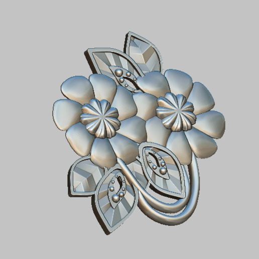 Download STL file flower, pink STL file • 3D printable design ・ Cults