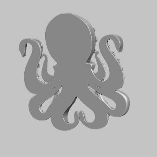 Download STL file octopus octopus 3D • 3D print design ・ Cults