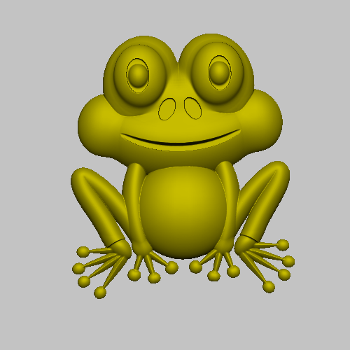 STL file frog, frog・3D print design to download・Cults