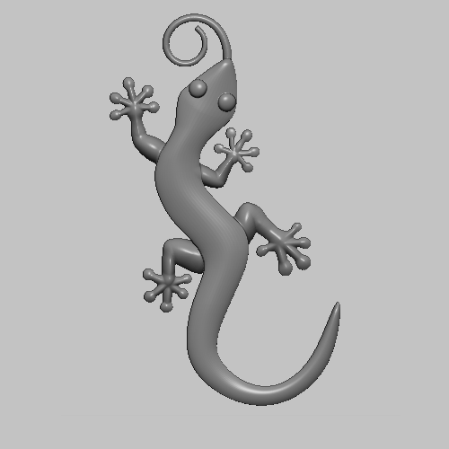STL file lizard 🦎・Template to download and 3D print・Cults