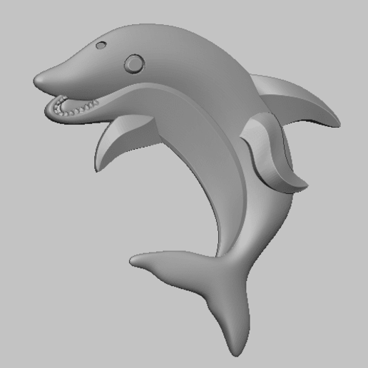 Download STL file dolphin,dolphin STL file • 3D printing design ・ Cults