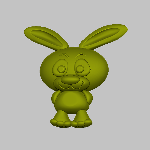 STL file Rabbit, Rabbit STL file・3D printer model to download・Cults