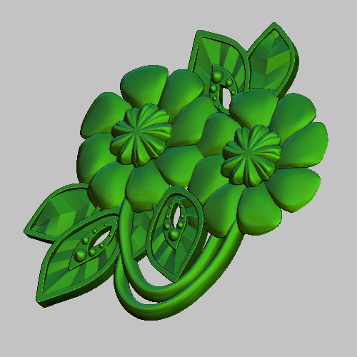 Download STL file flower, pink STL file • 3D printable design ・ Cults