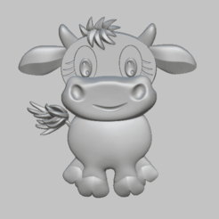 Fichiers STL pour imprimante 3D Vache ・ Cults