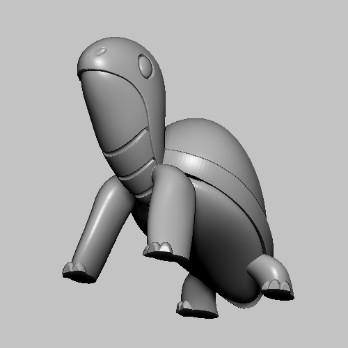 STL file turtle・Model to download and 3D print・Cults