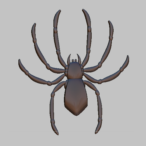 STL file Spider STL, OBJ・3D printable model to download・Cults