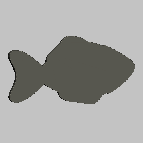 STL file fish 3D・3D printer design to download・Cults