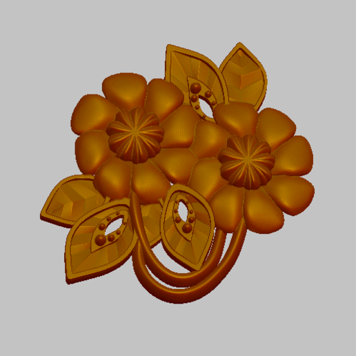 Download STL file flower, pink STL file • 3D printable design ・ Cults