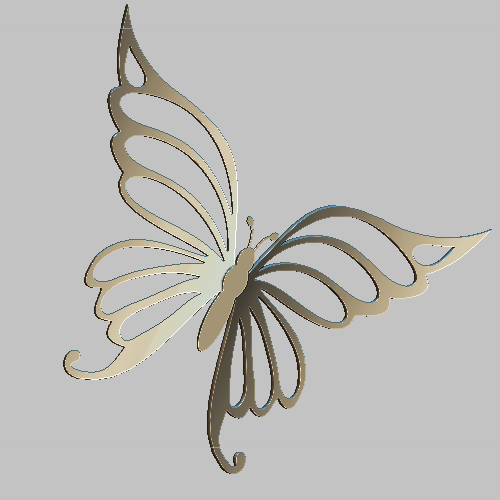 STL file Butterfly・Design to download and 3D print・Cults