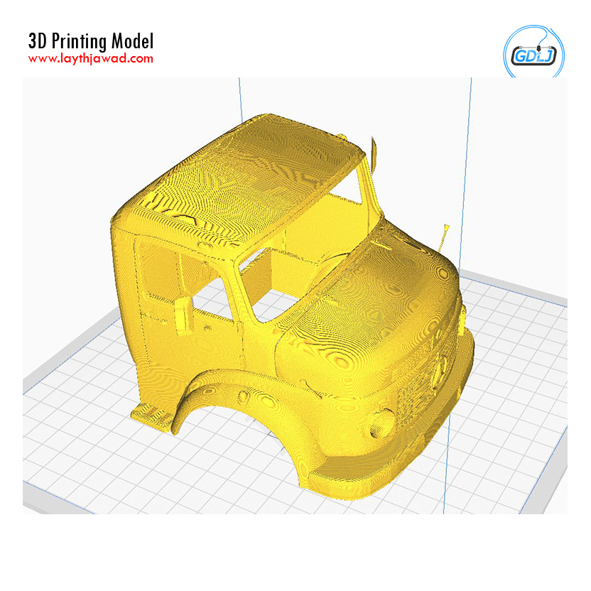 STL-Datei Mercedes-Benz Truck 1924-2624 Cabin - Full Professional Version 🚚・Modell zum ...