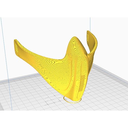 STL file COVID-19 MASK NEW VERSION・3D printing template to download・Cults