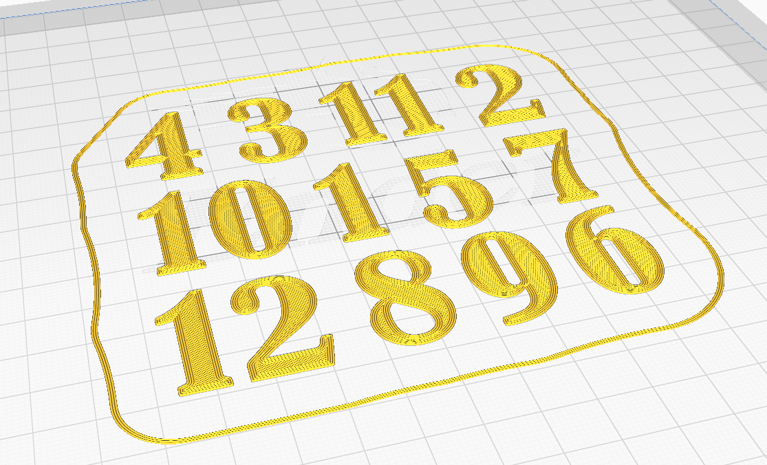 STL file Numbers・Model to download and 3D print・Cults