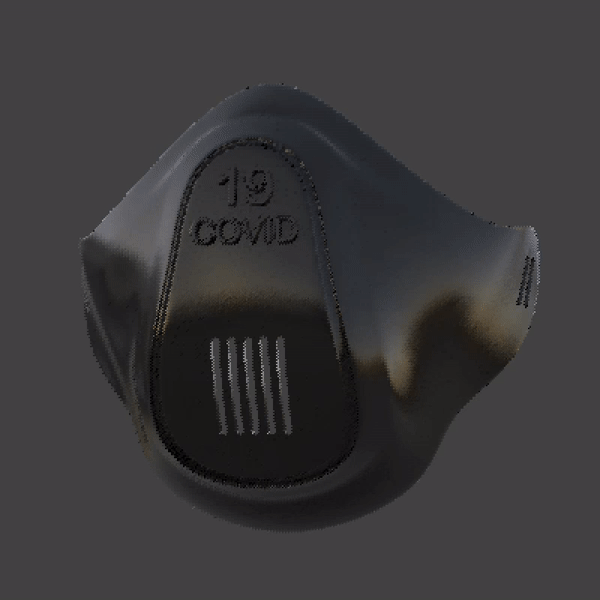 STL file COVID-19 Mask 👤・Model to download and 3D print・Cults