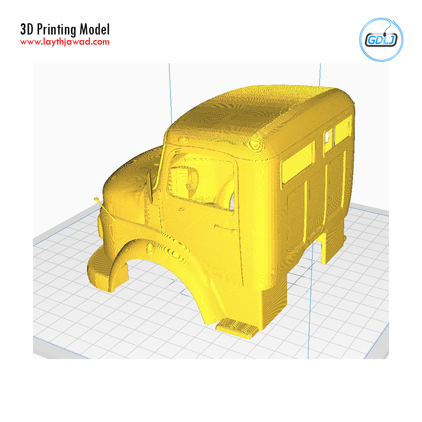 STL-Datei Mercedes-Benz Truck 1924-2624 Cabin - Full Professional Version 🚚・Modell zum ...