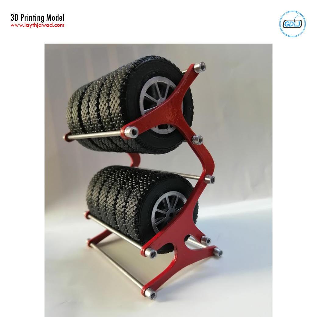 STL file Tyre Rack 🛞・3D printer design to download・Cults