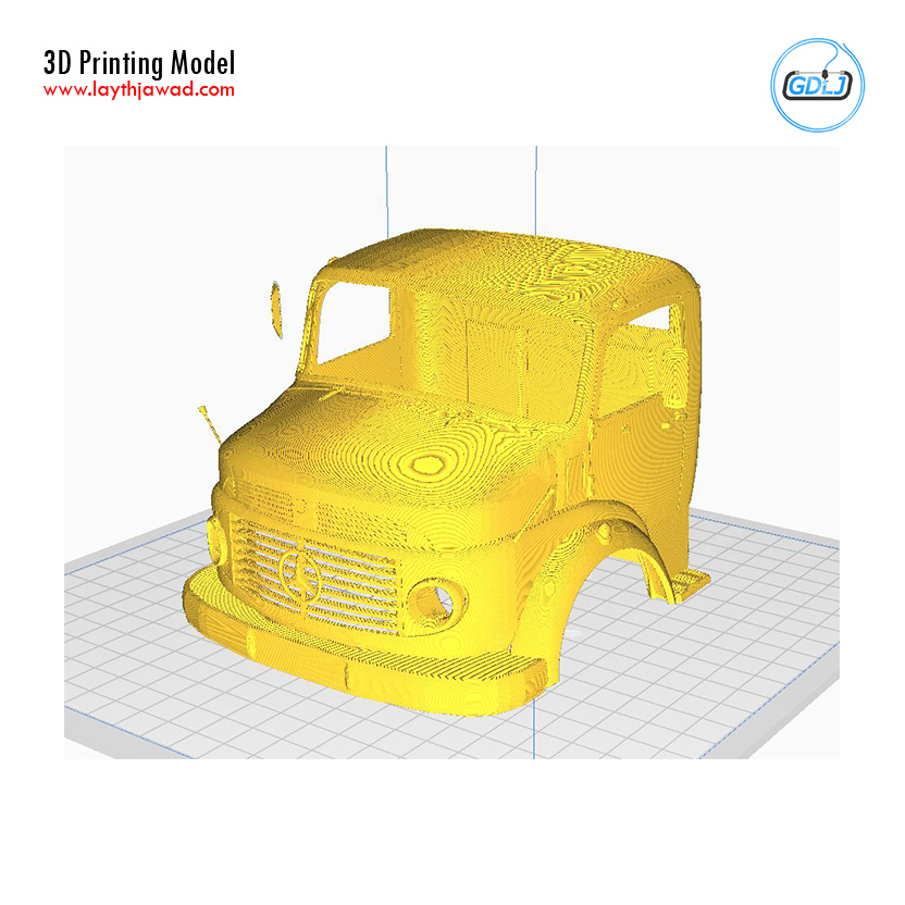 STL-Datei Mercedes-Benz Truck 1924-2624 Cabin - Full Professional Version 🚚・Modell zum ...