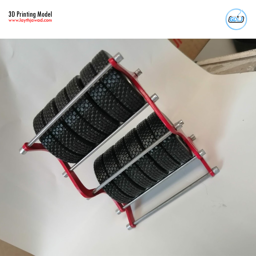 STL file Tyre Rack 🛞・3D printer design to download・Cults
