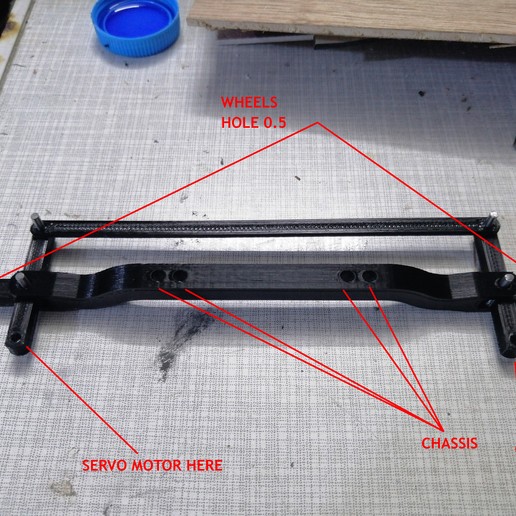 Download 3DS file FRONT WHEEL AXLE UPRIGHT • 3D printing design ・ Cults
