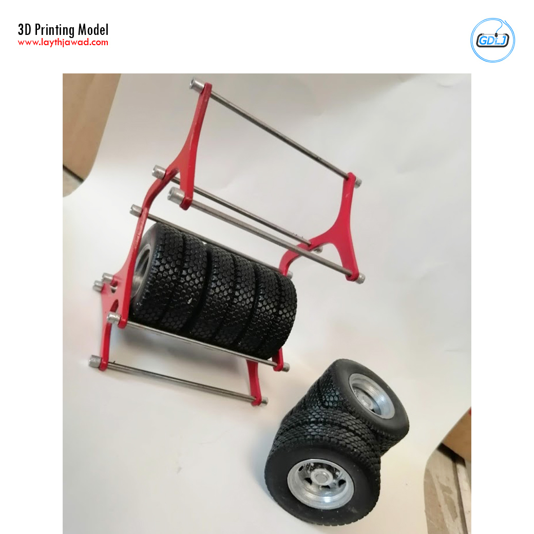 STL file Tyre Rack 🛞・3D printer design to download・Cults