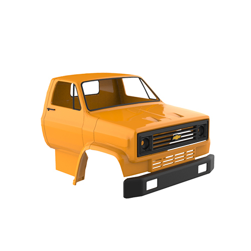 STL file Chevrolet C70 Truck Cabin・3D printing template to download・Cults