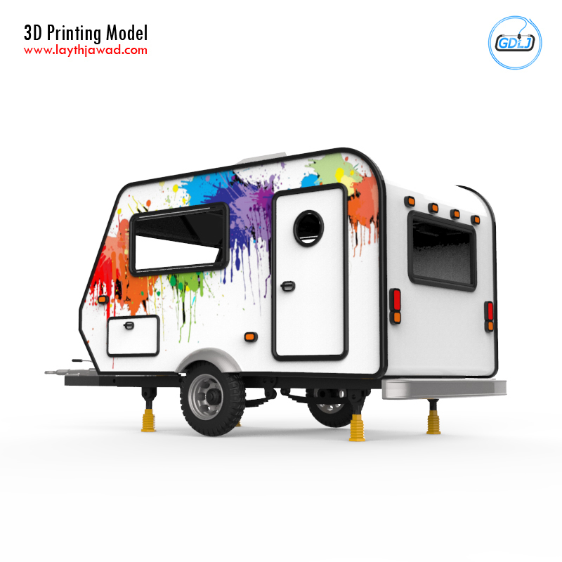 3D file Trailer Travel・3D printer design to download・Cults