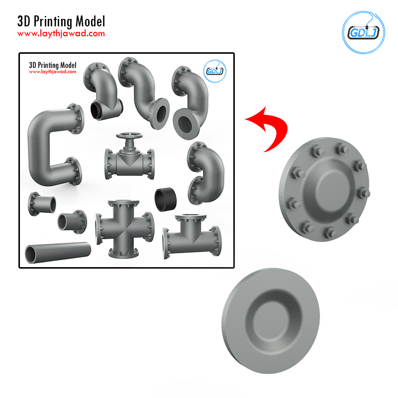 STL file Pipe Assembly - New Part・3D printer design to download・Cults