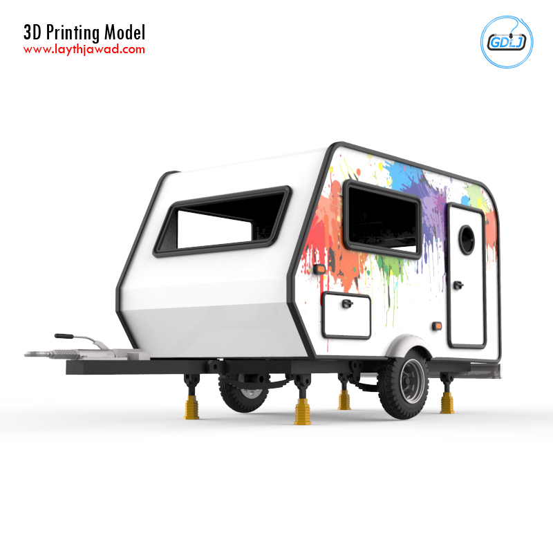 3D file Trailer Travel・3D printer design to download・Cults