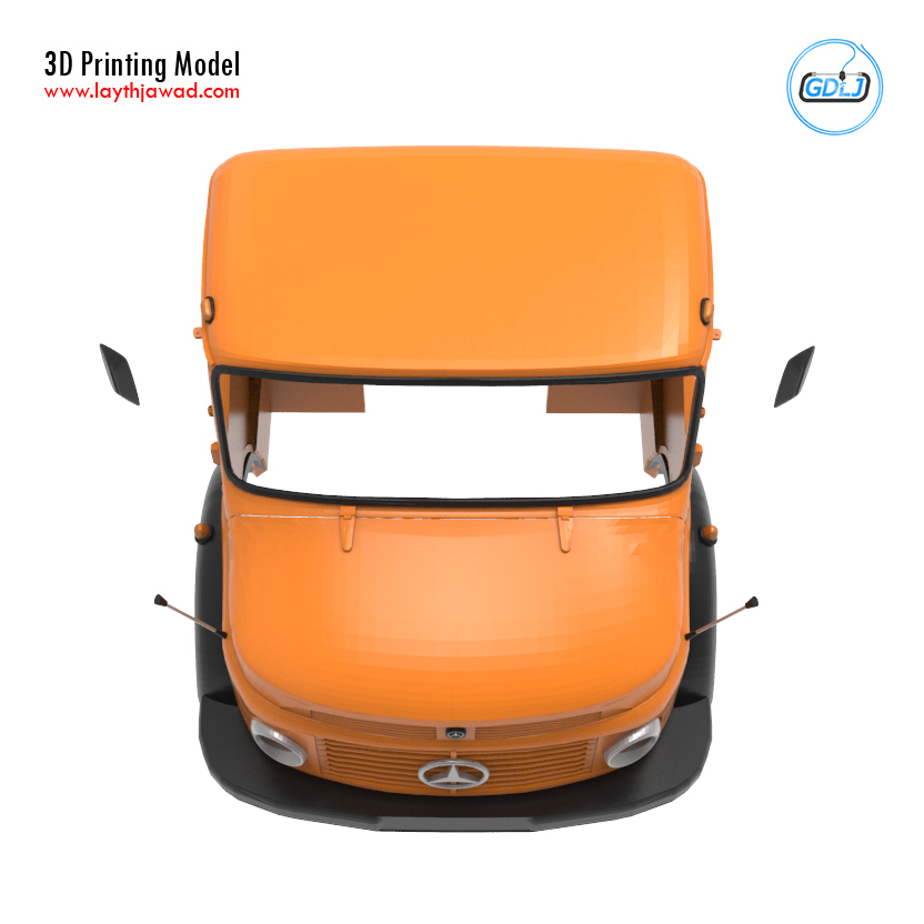 STL-Datei Mercedes-Benz Truck 1924-2624 Cabin - Full Professional Version 🚚・Modell zum ...