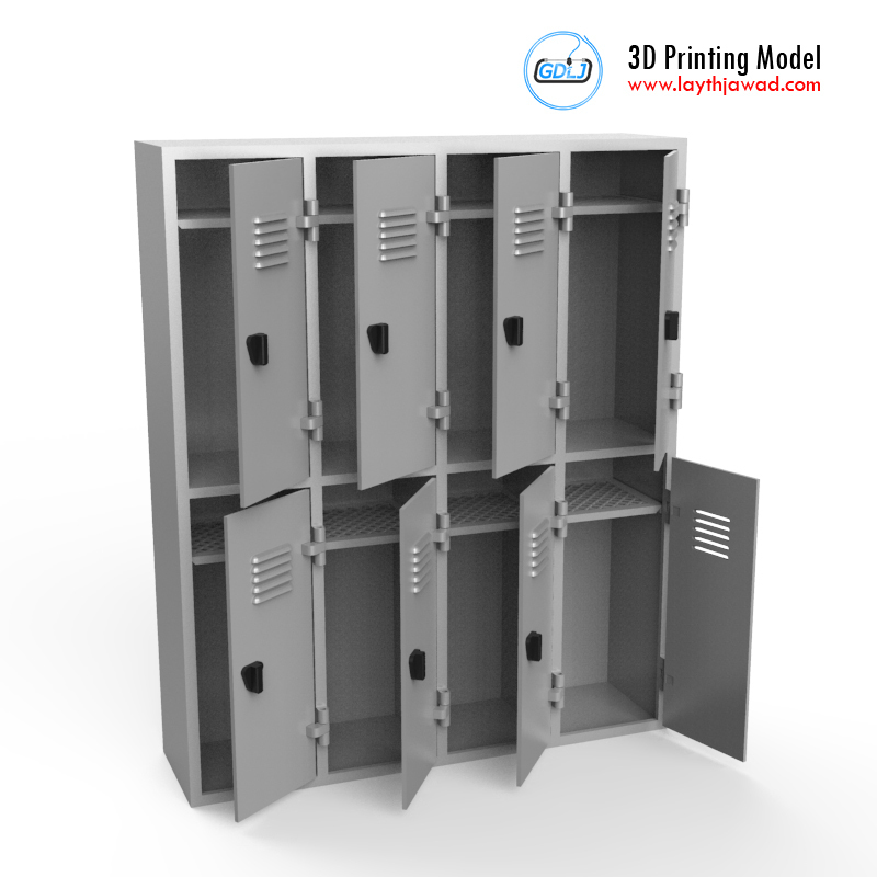 STL file Locker 📦・3D printer design to download・Cults