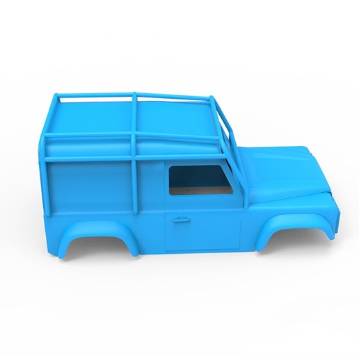 Download 3D printing templates Land Rover Defender 90 LE 1997 ・ Cults