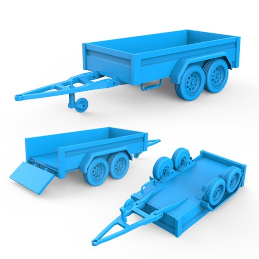 Download 3D printer designs Trailer ・ Cults