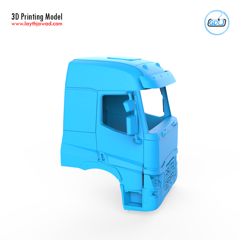 STL file Renault Truck C・3D printer model to download・Cults