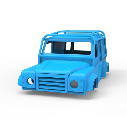 Descargar archivo 3DS Land Rover Defender 90 LE 1997 • Objeto imprimible en 3D ・ Cults