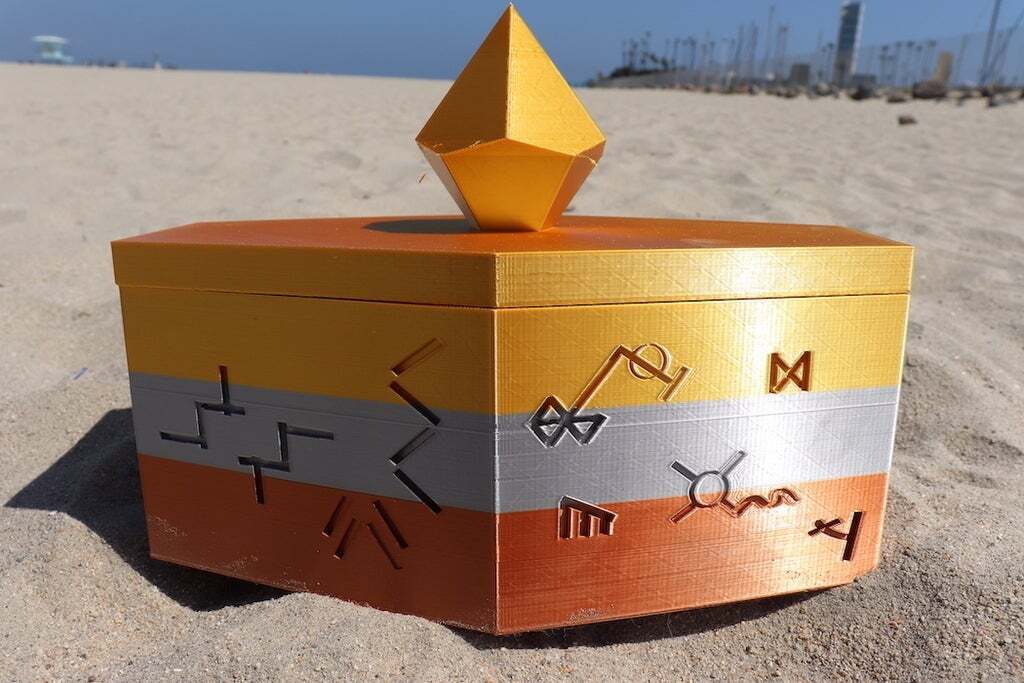 Free STL file Cryptic Box・3D printer model to download・Cults