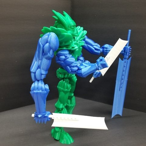 Download free STL file Customizable Articulated Robot • 3D printer ...